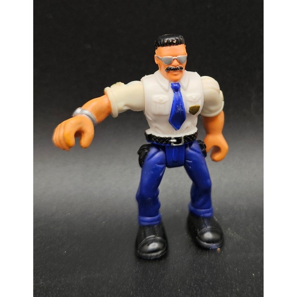 Fisher-Price | Toys | Vtg Imaginext Policeman Police Officer 2 2 Figure ...